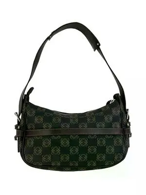 Loewe Anagram Coated Canvas Shoulder Bag - Brown