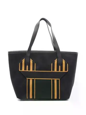 Hermès Canvas Poursangle Tote Bag