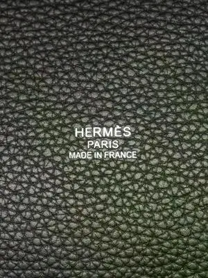 Hermès Canvas Poursangle Tote Bag