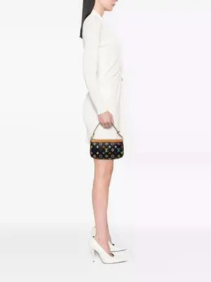 LOUIS VUITTON Monogram Multicolore Pochette Accessoires Shoulder Bag - Black