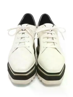 Stella McCartney Elyse Logo-perforated Derby Shoes