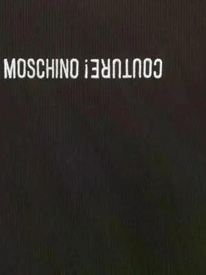 Moschino Ribbed Knit Tank Top