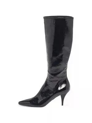 Prada Pointed Toe Stiletto Heel Boots