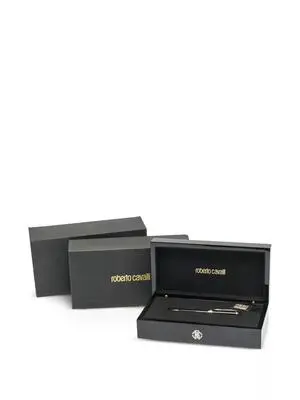 Roberto Cavalli Logo Engraved Ballpoint Pen