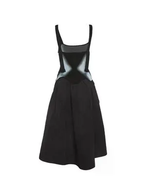 Ph5 Elsa Mixed-media Midi Dress