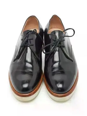 LOUIS VUITTON Lace-up Platform Derby Shoes