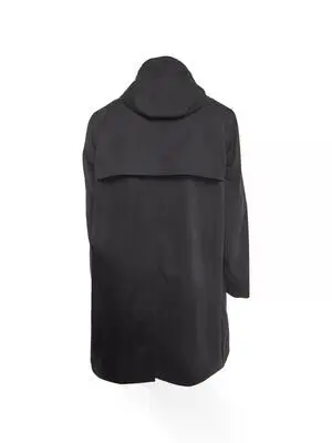 Burberry Single-breasted Hooded Coat