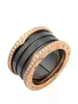 BVLGARI B.zero1 Diamond Ring - Pink