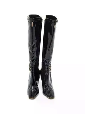 JIMMY CHOO Sheila Buckled Knee-length Boots
