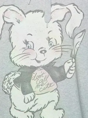Moschino Cotton Bunny-print Hoodie
