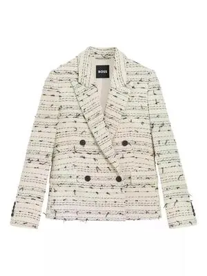 Boss Button Detailed Blazers For Women