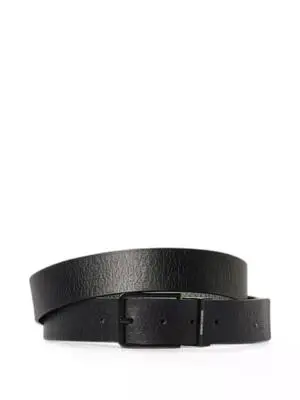 Emporio Armani Reversible Logo Print Belt
