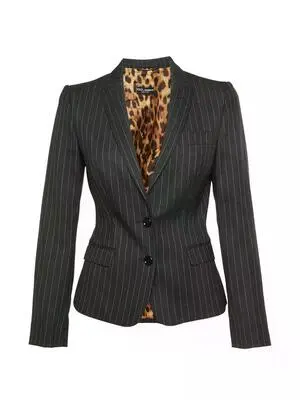 Dolce & Gabbana Pinstripe Single-breasted Blazer