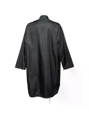 Prada Logo Detail Long Sleeve Coat