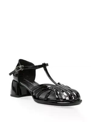 ADRIANNA FERETTI T-bar Caged Sandals