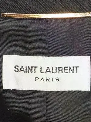 Saint Laurent Paris Single-breasted Wool Blazer