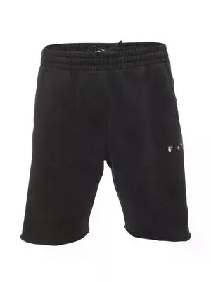 Off-White Logo-embroidered Relaxed Fit Shorts