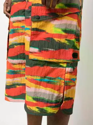 Dsquared2 Abstract Print Cargo Shorts