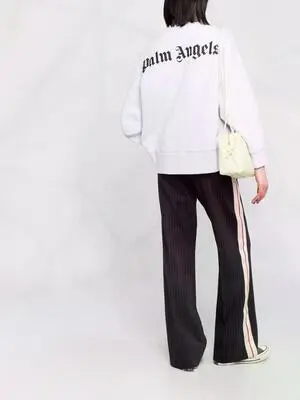 Palm Angels Crewneck Sweatshirts Hoodies For Women