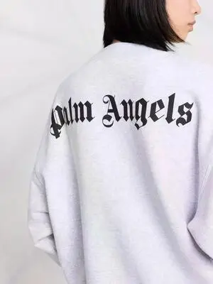 Palm Angels Logo Print Sweatshirt