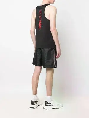 DIESEL® Jacquard Logo Motif Running Shorts