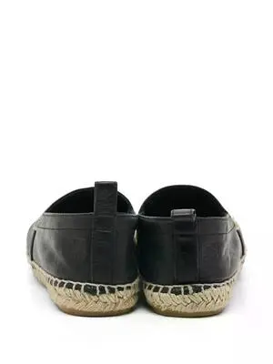 Loewe Leather Espadrille Flats