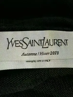 Saint Laurent 2010 Flared Stretch-knit Dress