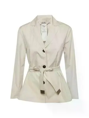 Max Mara Belted Cotton Jacket