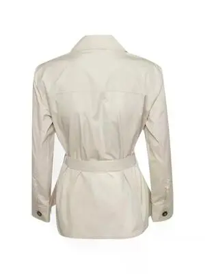 Max Mara Belted Cotton Jacket