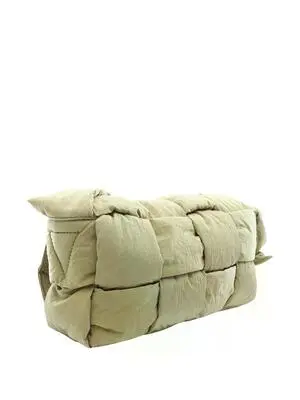 Bottega Veneta Intrecciato Padded Tech Cassette Crossbody Bag - Green