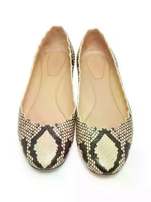 Chloé Lauren Ballet Flats - Neutrals