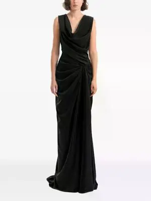 GEMY MAALOUF Sleeveless Draped Dress