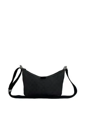 Gucci Gg Canvas Crossbody Bag - Black