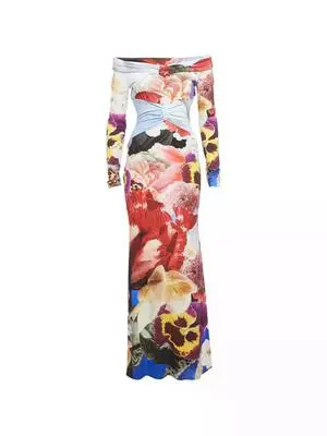 Roberto Cavalli Floral Evening Dresses