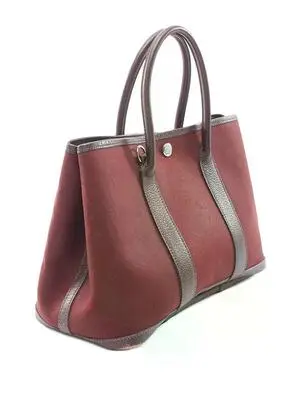 Hermès Toile Garden Party Tpm Tote Bag - Brown