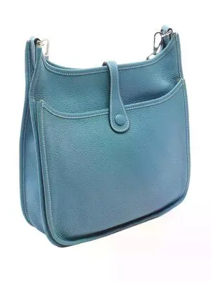 Hermès Clemence Evelyne Pm Bag - Blue