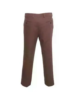 Hermès Pleated Cotton Drill Trousers