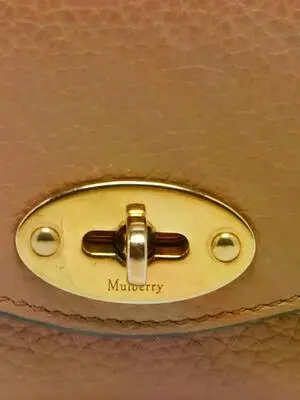 Mulberry Twist-lock Tri-fold Wallet