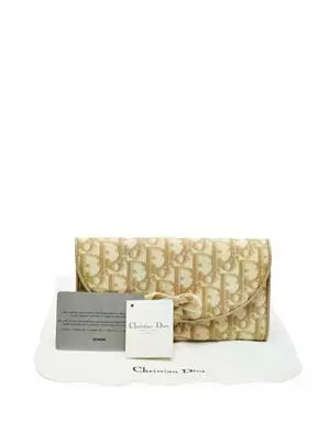 Dior 2005 Trotter Bow-detail Wallet