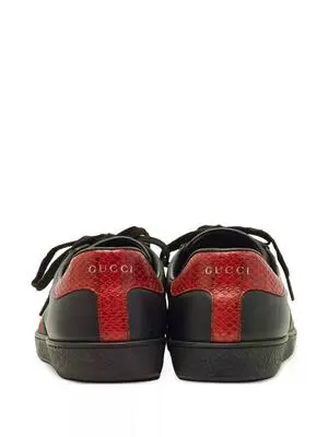 Gucci Ace Web Stripe Sneakers