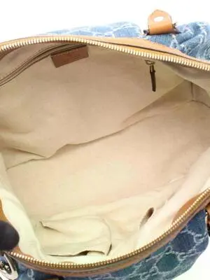 Gucci Gg Denim Sukey Satchel