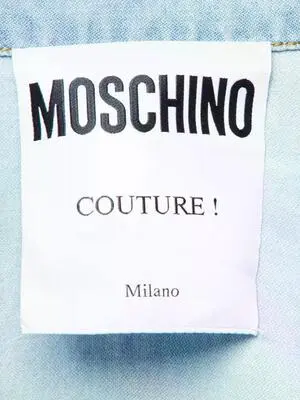 Moschino Teddy-patch Chambray Shirt