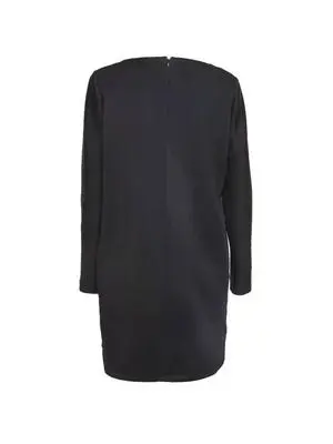 Roberto Cavalli Floral Print Long Sleeve Mini Dress