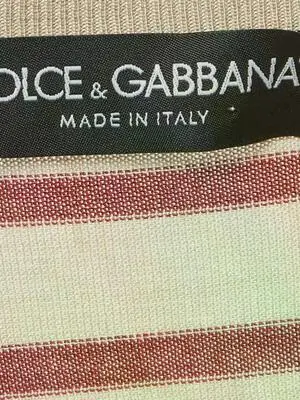 Dolce & Gabbana Striped Knitted T-shirt