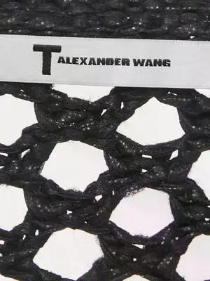 Alexander Wang Crochet Sheer Sweater
