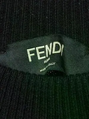 Fendi Diagonal Ff Logo Sweater