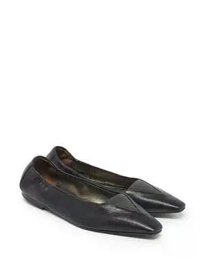 Brunello Cucinelli Embellished Pointed-toe Ballet Flats