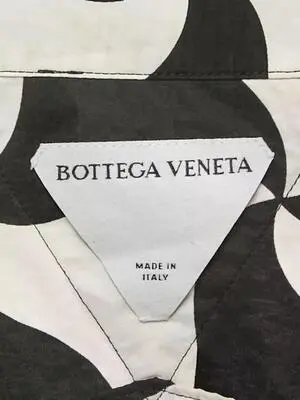 Bottega Veneta Patterned Bowling Shirt