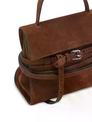 Moschino Tie Me Regular Handbag - Brown