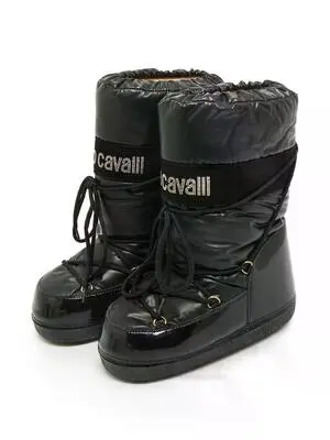 Roberto Cavalli Logo-patch Snow Boots